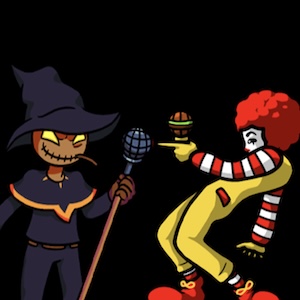 FNF Zardy vs Ronald Mcdonald - FNF Gaming